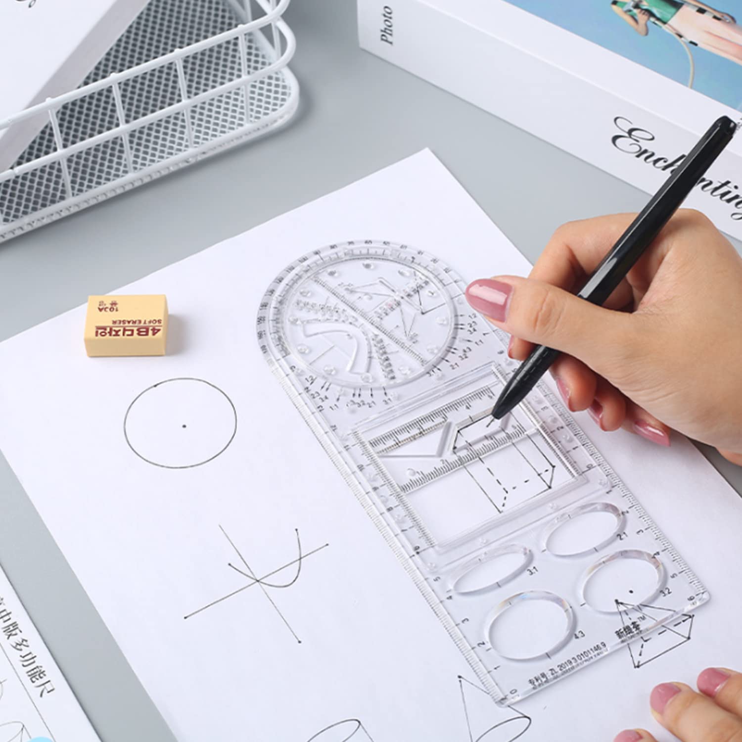 Multifunctional Geometry Ruler | 🔥Buy 1 Get 1 Free🔥 – Attrangi Gadgets