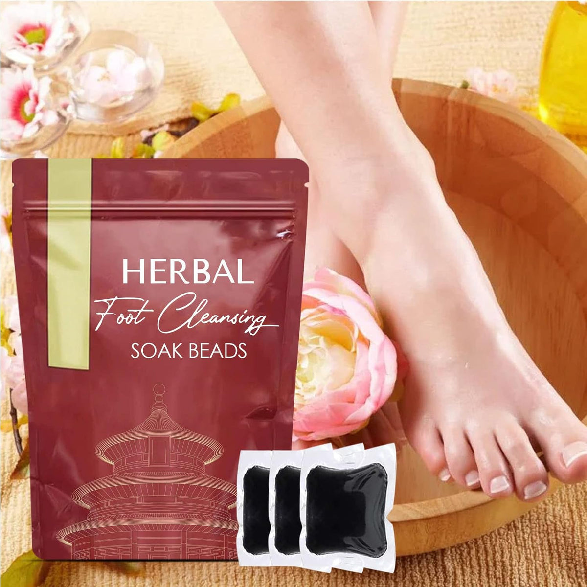 Herbal Foot Soaking Beads |🔥PACK OF 10 PCS🔥 – Attrangi Gadgets