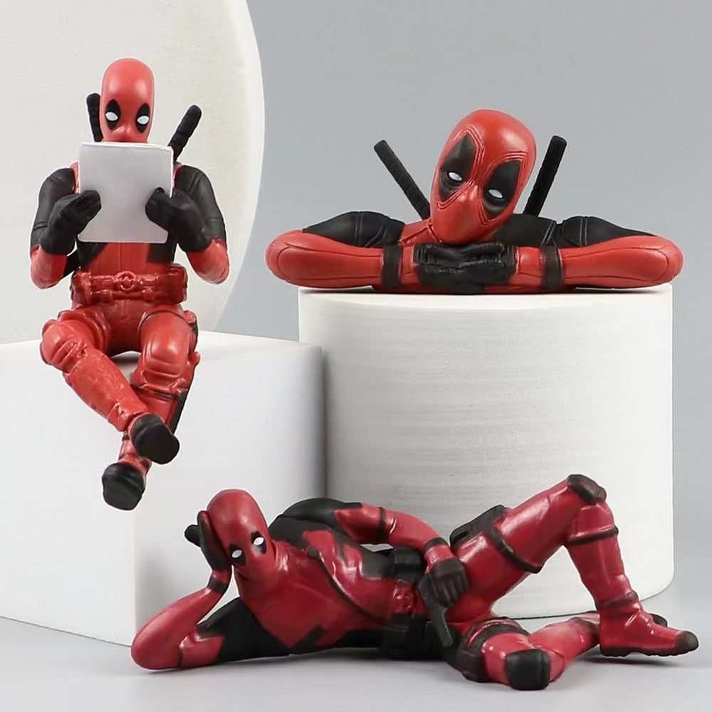 Deadpool Car Decor Figurines - 3 pc Combo Set | 🔥FLAT 50% SAVING🔥 ...